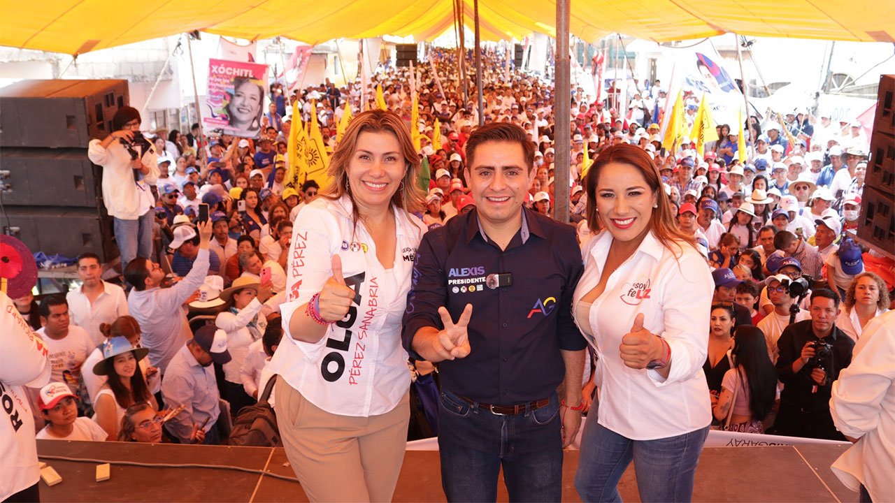 Alexis Garay cierra campaña en Calimaya con un llamado a la unidad y la ...